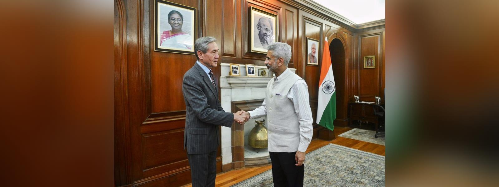 External Affairs Minister Dr. S. Jaishankar met H.E. Mr. Enkhbayar ...