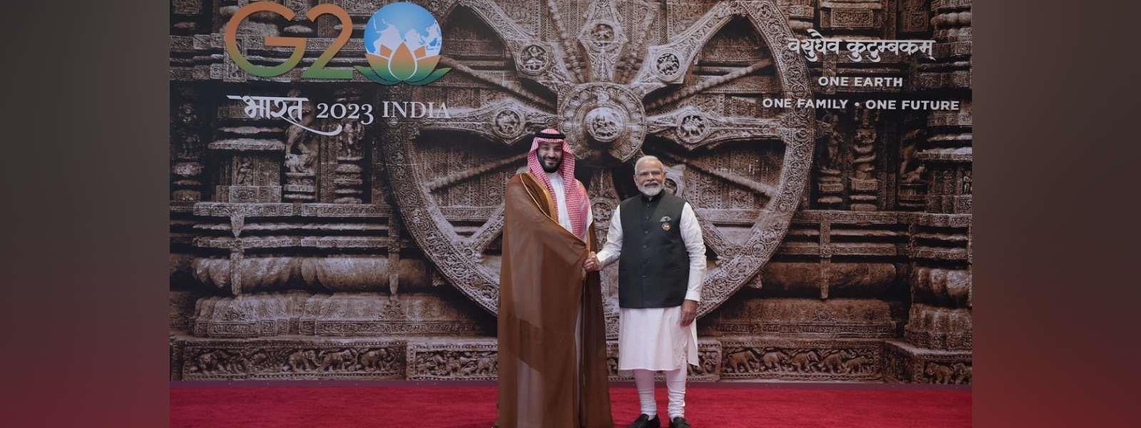 Crown Prince of Saudi Arabia, H.H. Mohammed bin Salman Al Saud welcomed ...