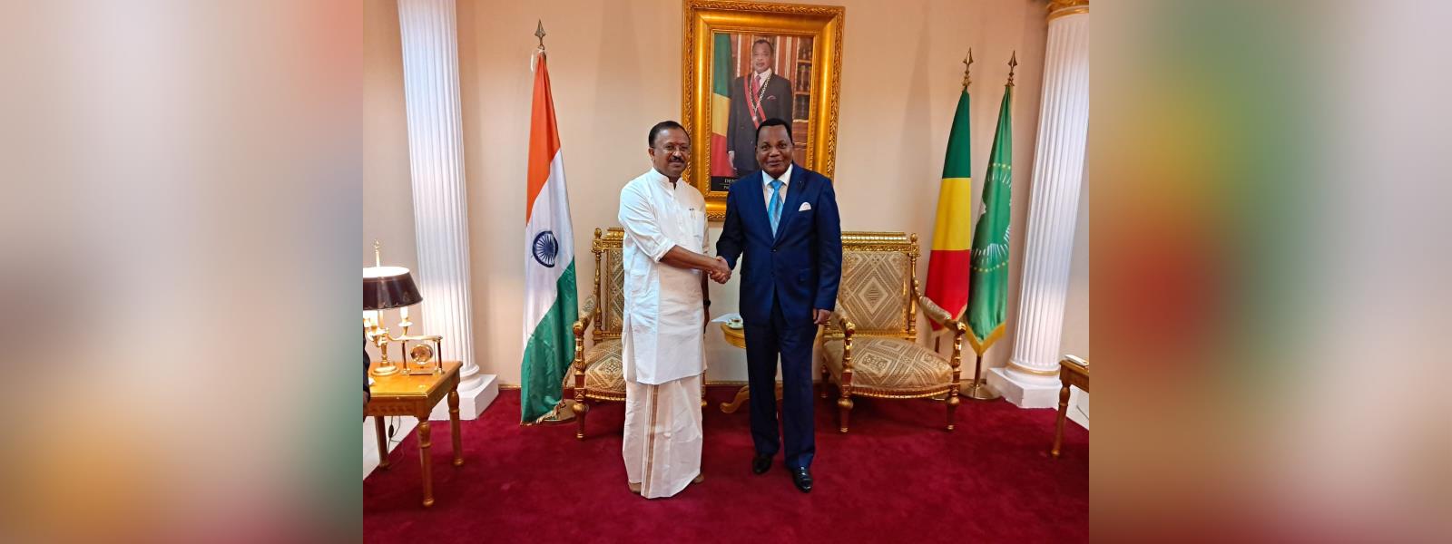 Minister of State for External Affairs Shri V. Muraleedharan met H.E ...