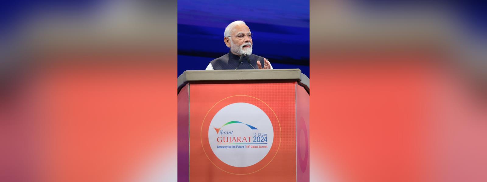 Prime Minister Shri Narendra Modi inaugurated the 10th Vibrant Gujarat ...