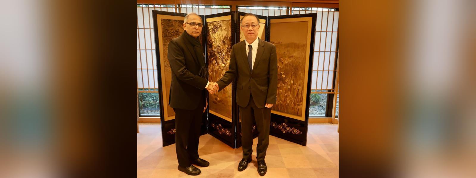 Foreign Secretary Shri Vinay Kwatra and H.E. Mr. Funakoshi Takehiro ...