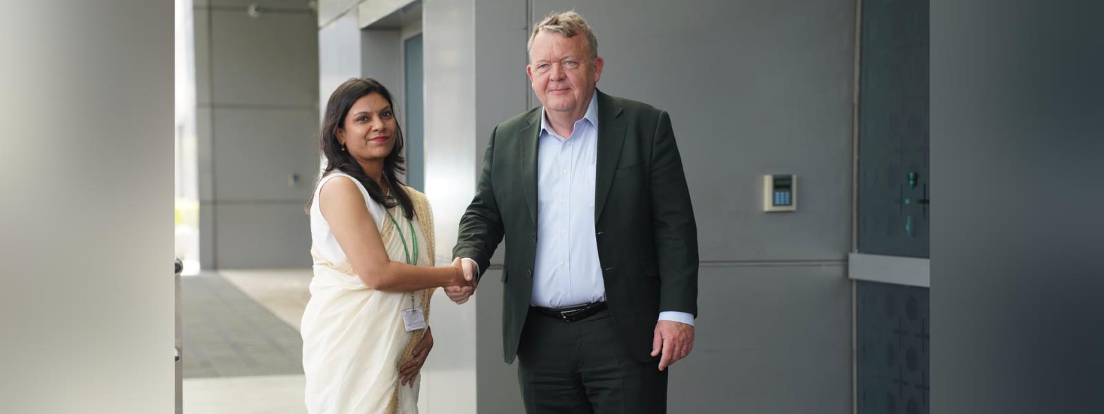 Foreign Minister of Denmark, H.E. Mr. Lars Lokke Rasmussen arrived in ...