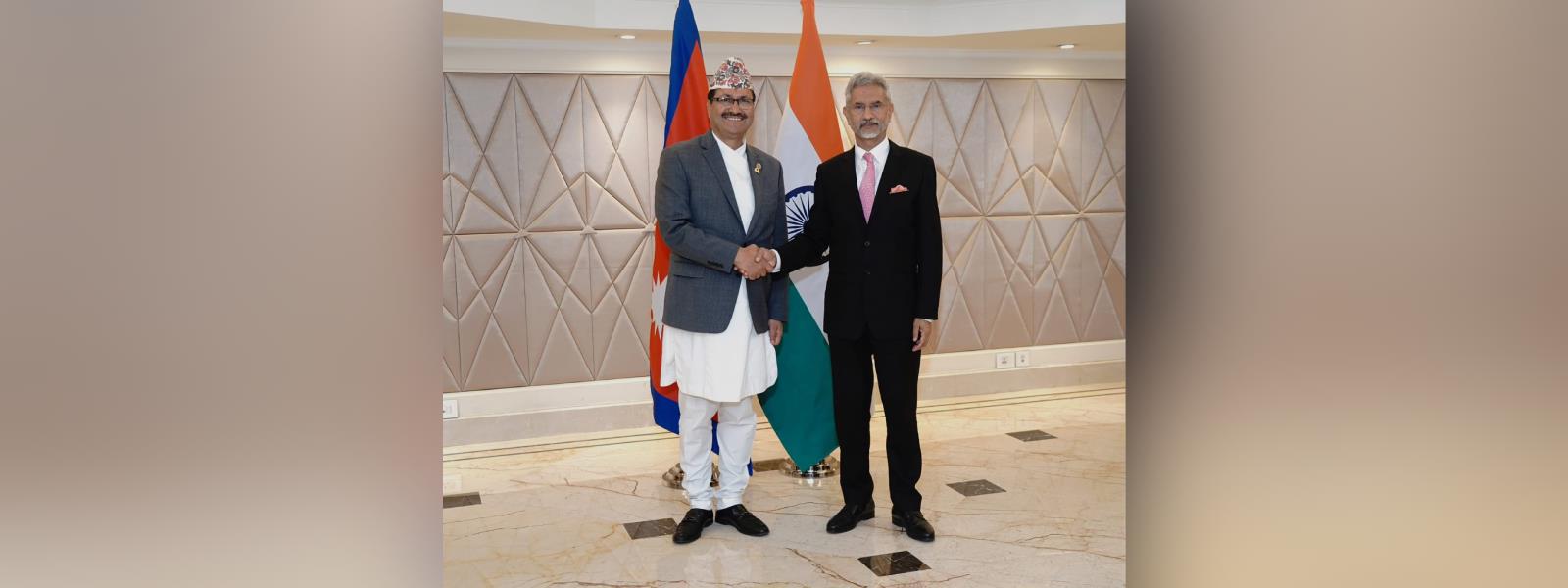 External Affairs Minister Dr. S. Jaishankar met H.E. Mr. Narayan ...