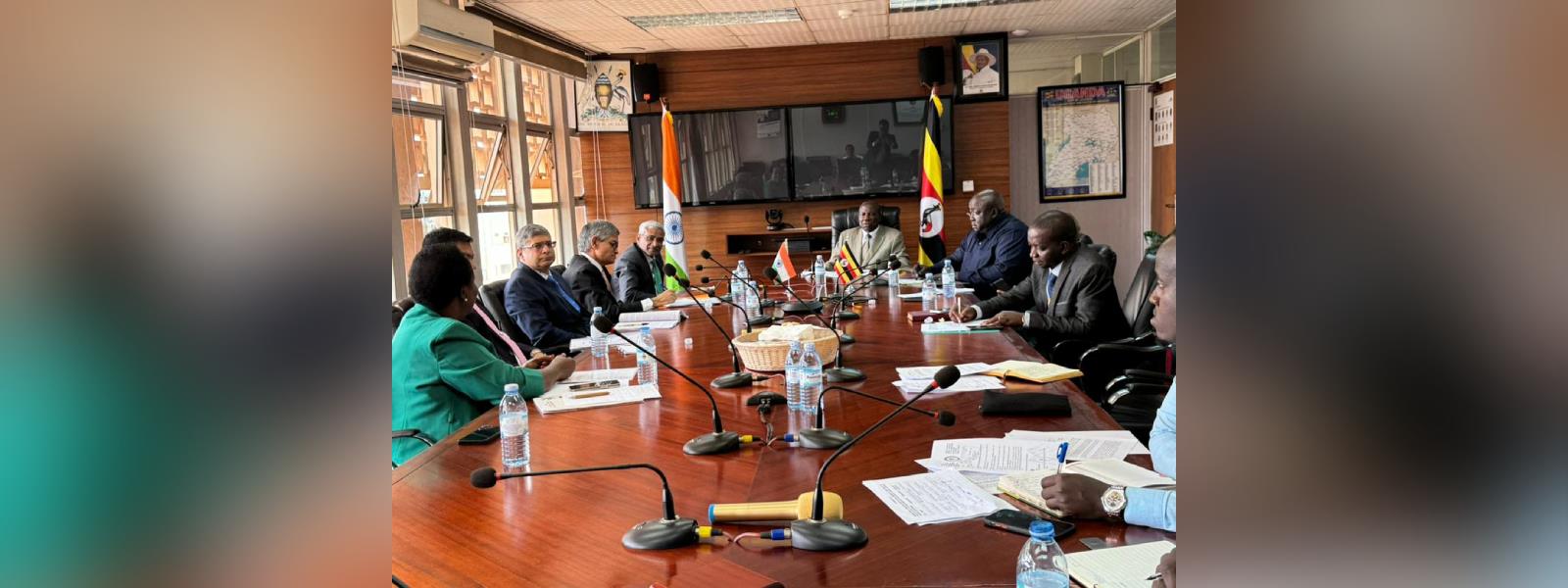 Secretary (ER), Shri Dammu Ravi called on H.E. Mr. Matia Kasaija ...