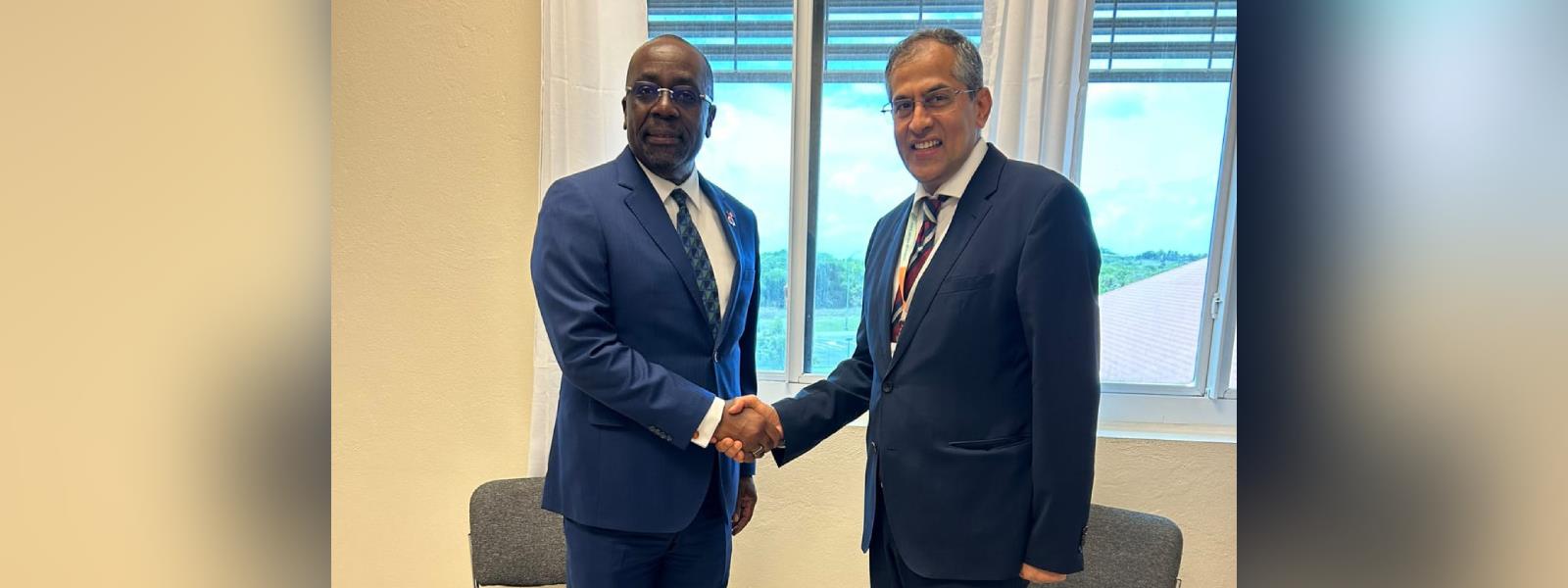 Secretary (West) Shri Pavan Kapoor met H.E. Mr. Paul Chet Greene ...