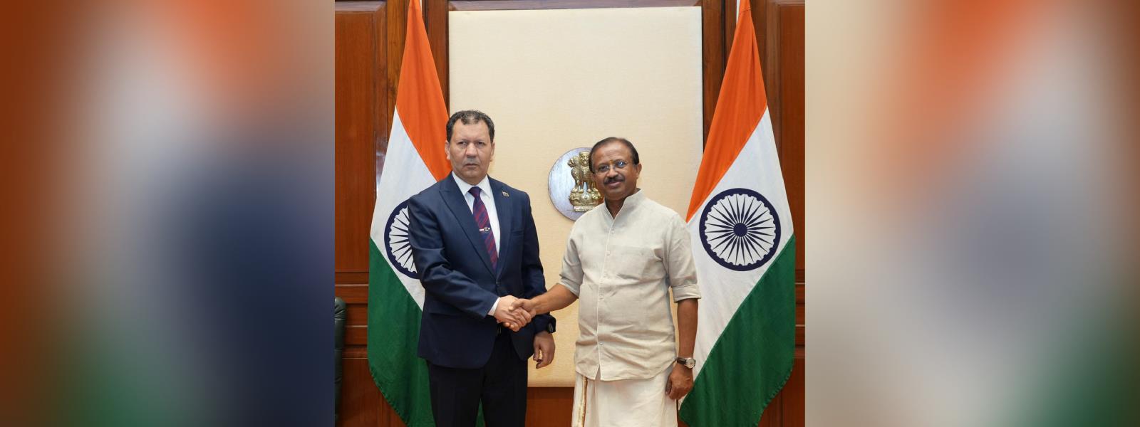 Minister of State for External Affairs, Shri V. Muraleedharan met H.E ...