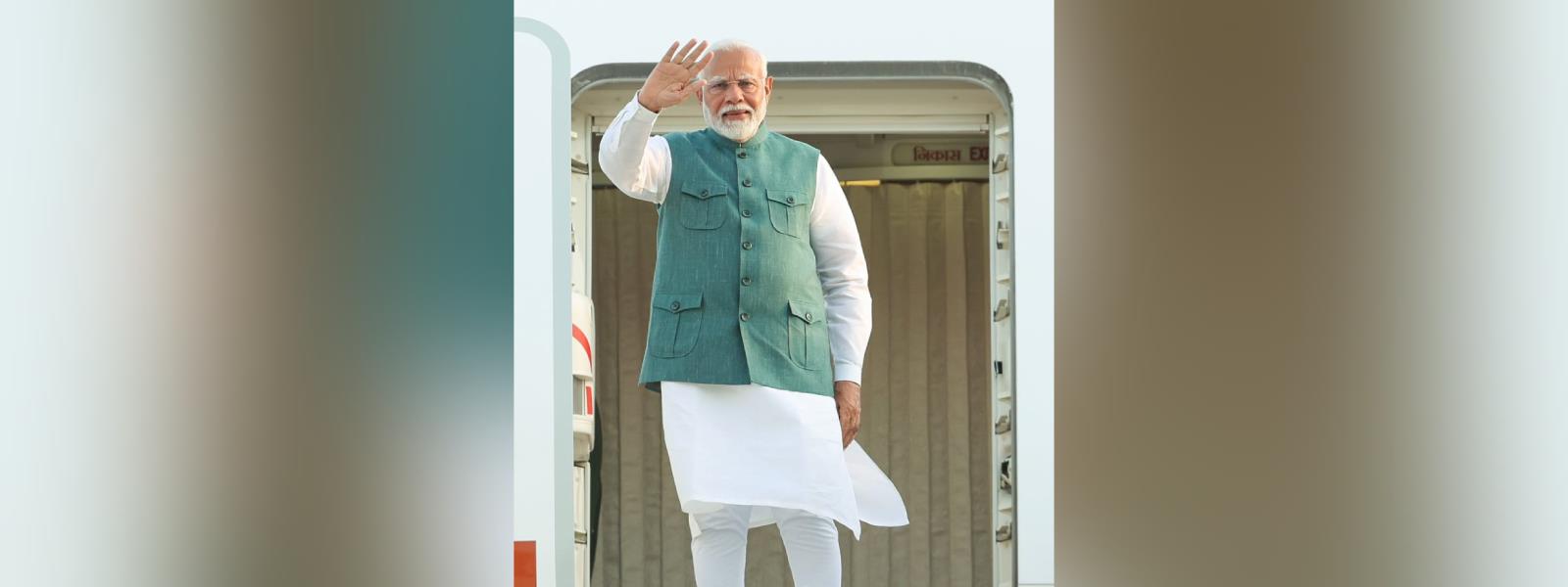 Prime Minister Shri Narendra Modi embarks on a visit to Apulia, Italy to attend the 50th G7 Summit
