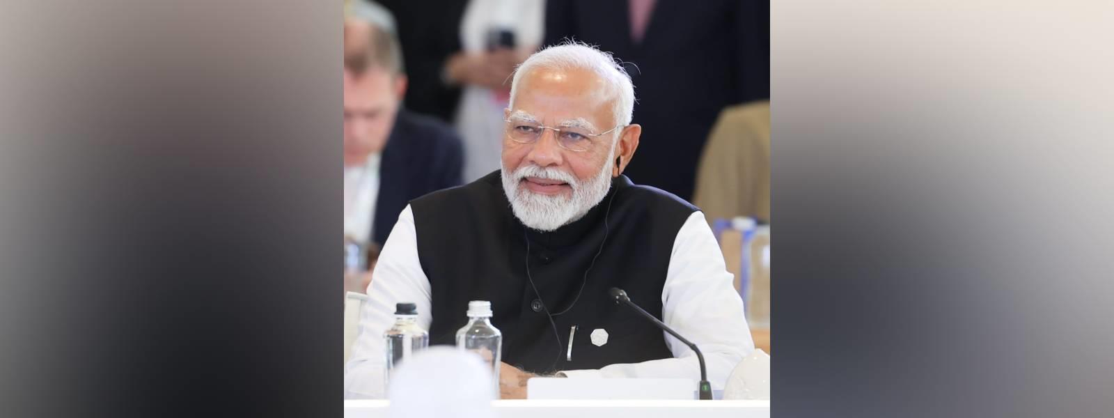 Prime Minister Shri Narendra Modi addressed the Outreach Session on Artificial Intelligence ...