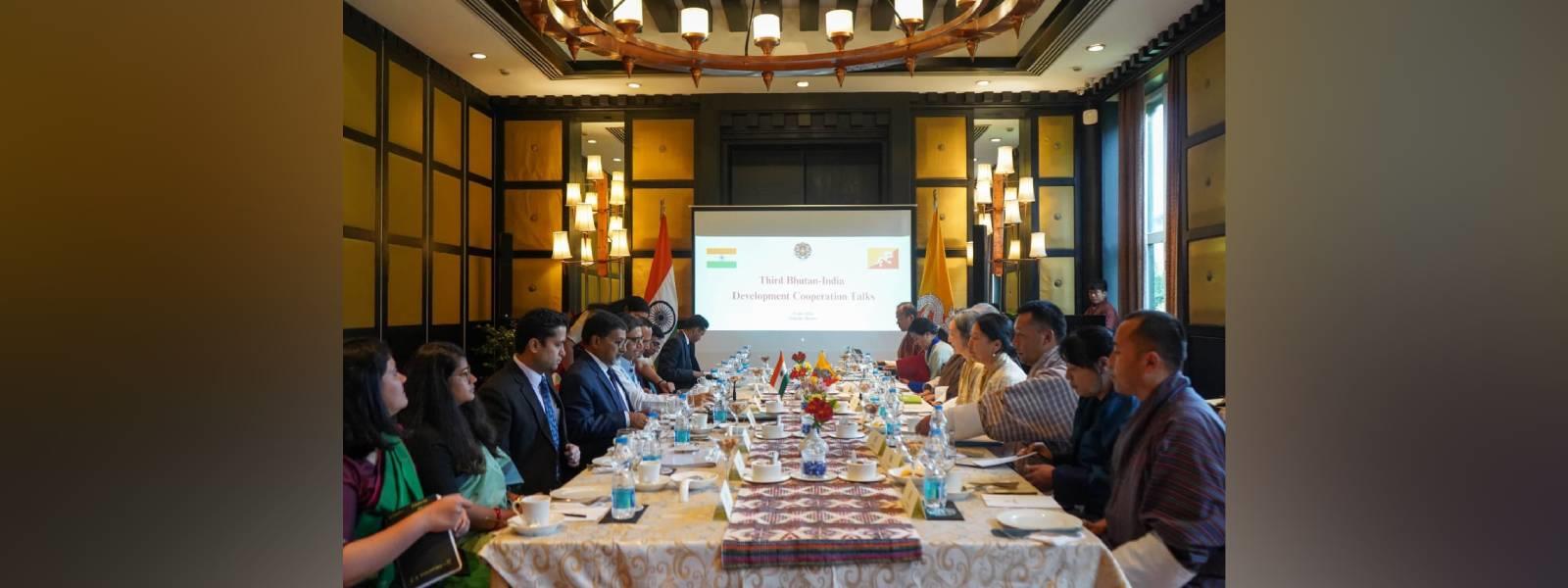 Foreign Secretary Shri Vikram Misri and Foreign Secretary of Bhutan, H ...