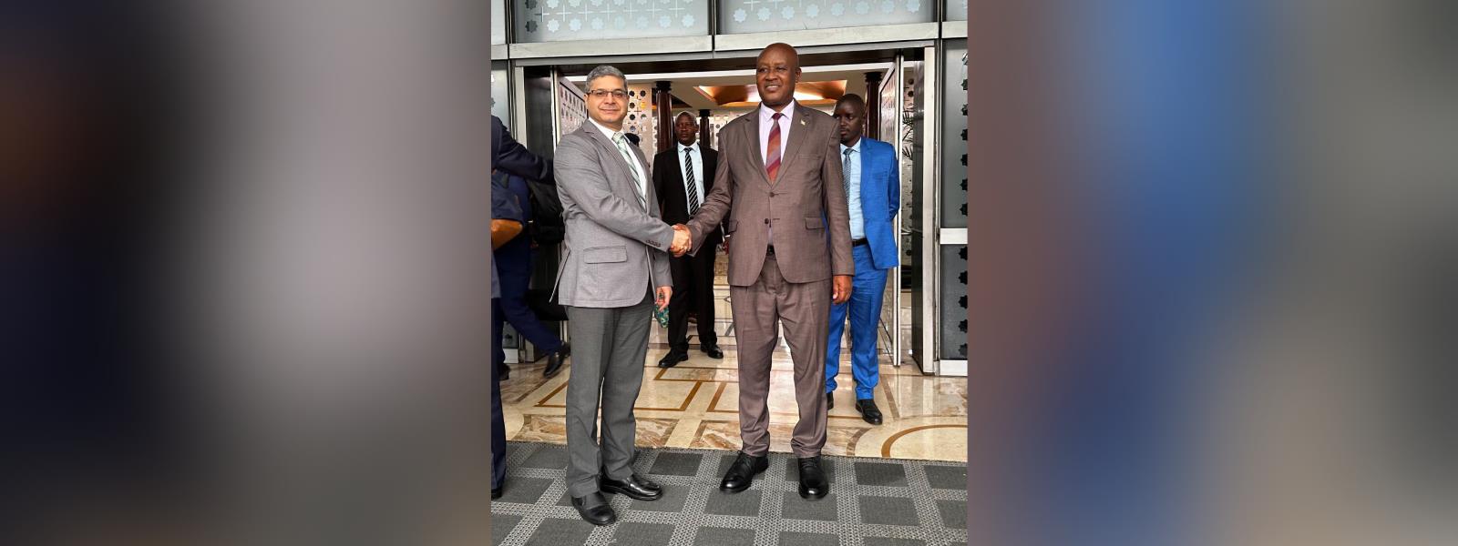 Vice President of Burundi, H.E. Mr. Prosper Bazombanza arrived in New ...