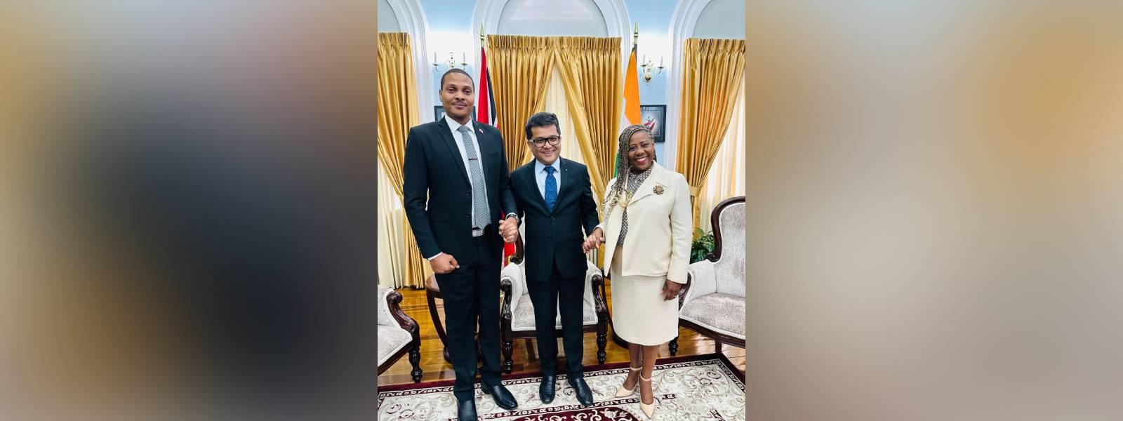 Minister of State for External Affairs Shri Pabitra Margherita called ...