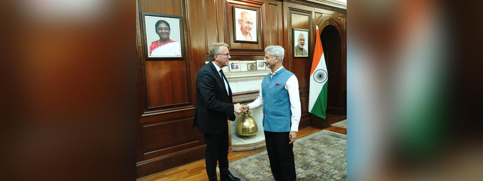 External Affairs Minister Dr. S. Jaishankar met H.E. Mr. Morten Bodskov ...