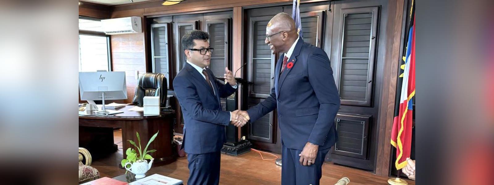 Minister of State for External Affairs, Shri Pabitra Margherita called ...