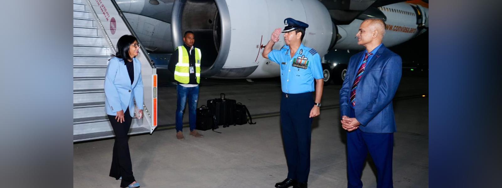 H.E. Ms. Delcy Rodriguez, Executive Vice President of the Bolivarian ...