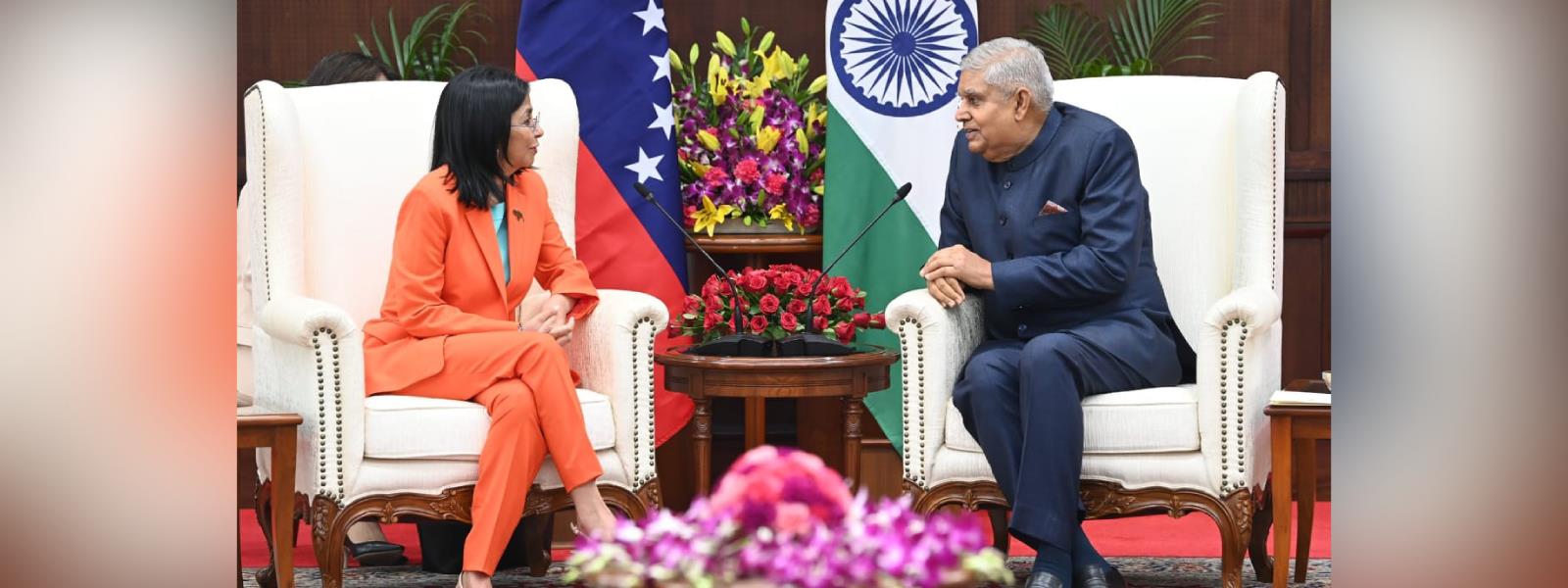 H.E. Ms. Delcy Rodriguez, Executive Vice President of the Bolivarian ...