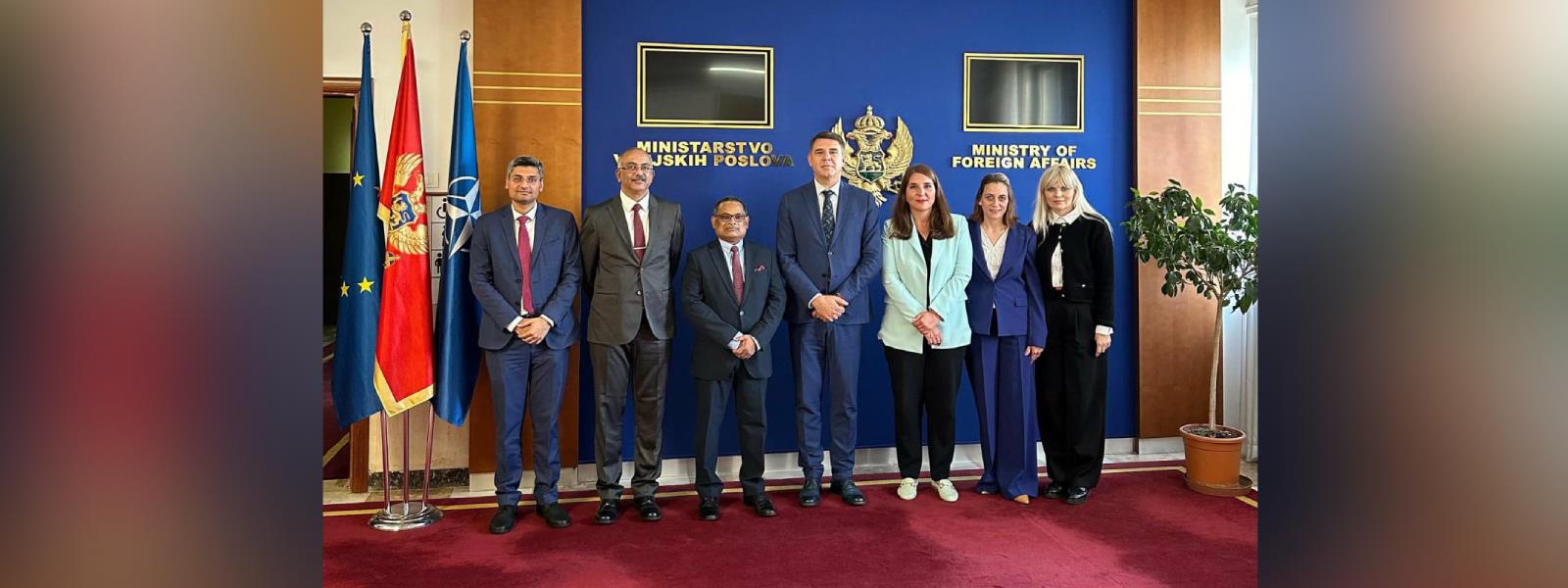 3rd India-Montenegro Foreign Office Consultations held in Podgorica ...