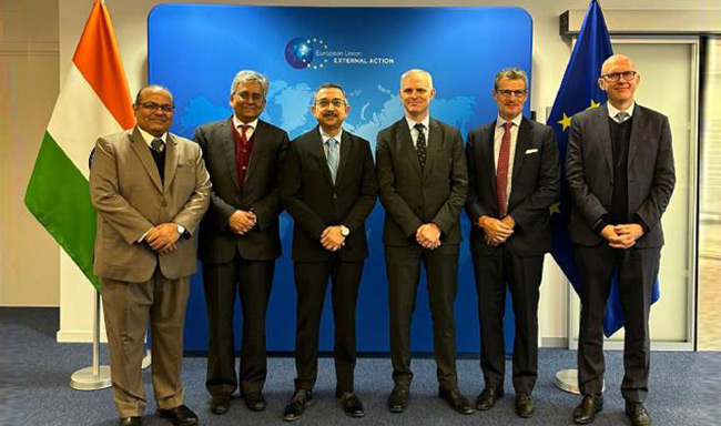 5th India-EU Strategic Partnership Review Meeting held in Brussels, co ...