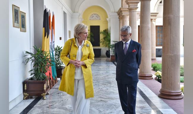 External Affairs Minister Dr. S. Jaishankar met HRH Princess Astrid of ...