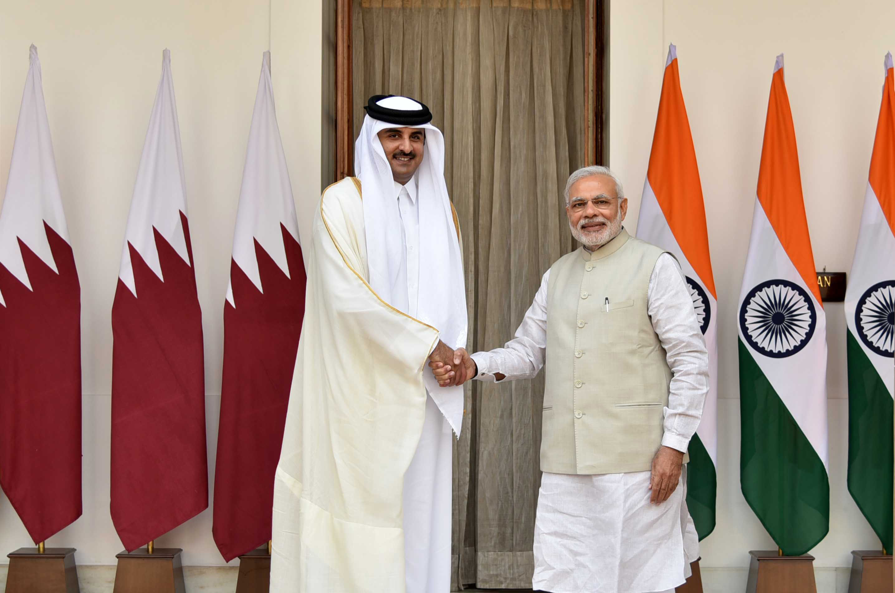 MEA,Photo Gallery, State visit of Emir of the State of Qatar to India
